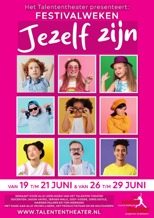 JEZELF ZIJN juni 2024 - Talenten Theater